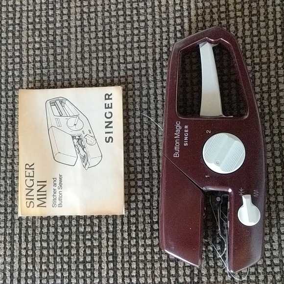 Other | Vintage Singer Mini Stitcher And Button Sewer | Poshmark